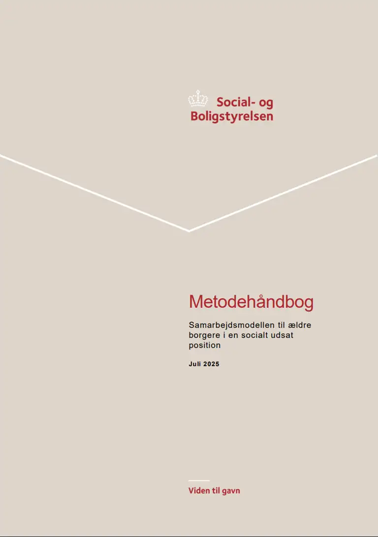Metodehåndbog: Samarbejdsmodellen til ældre borgere i en socialt udsat position | Social- og ...